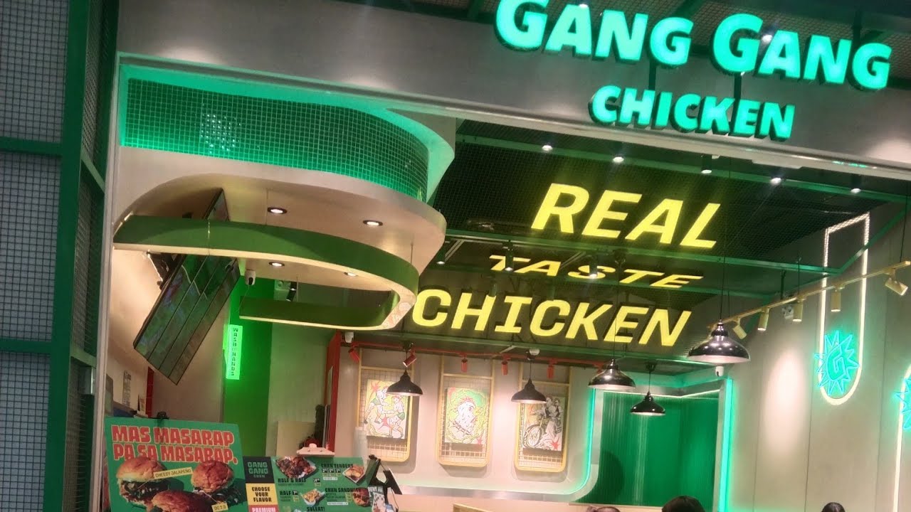 Gang Gang Chicken Real chicken first time eating here - YouTube