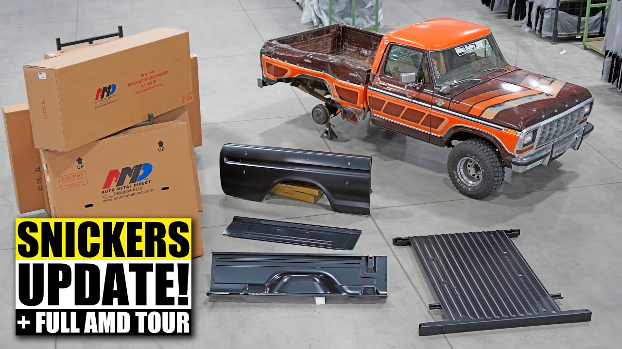 FIXING SNICKERS & Full Tour of Auto Metal Direct!! - YouTube
