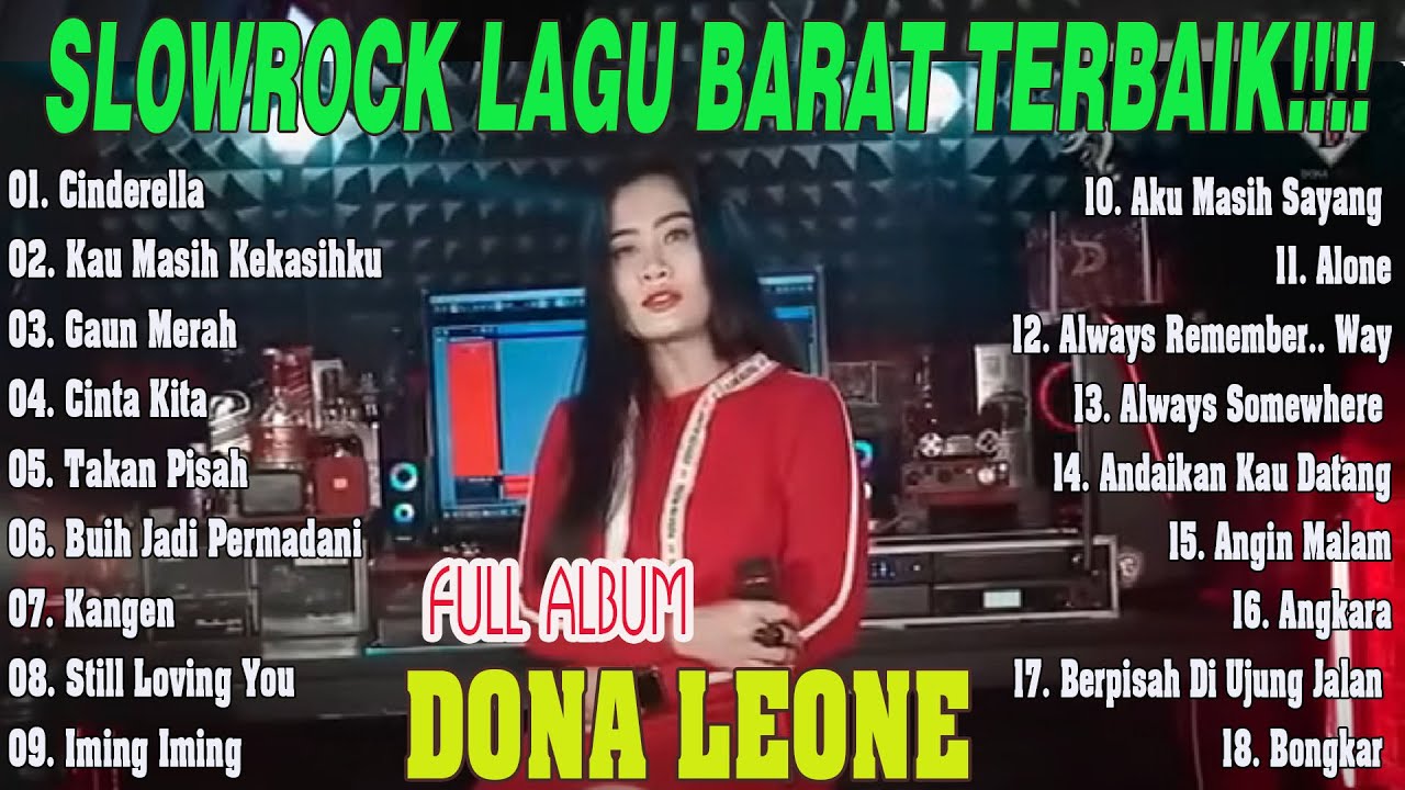 FULL ALBUM SLOW ROCK DONA LEONE LAGU BARAT🤩🤩 Woww VIRAL Suara ...