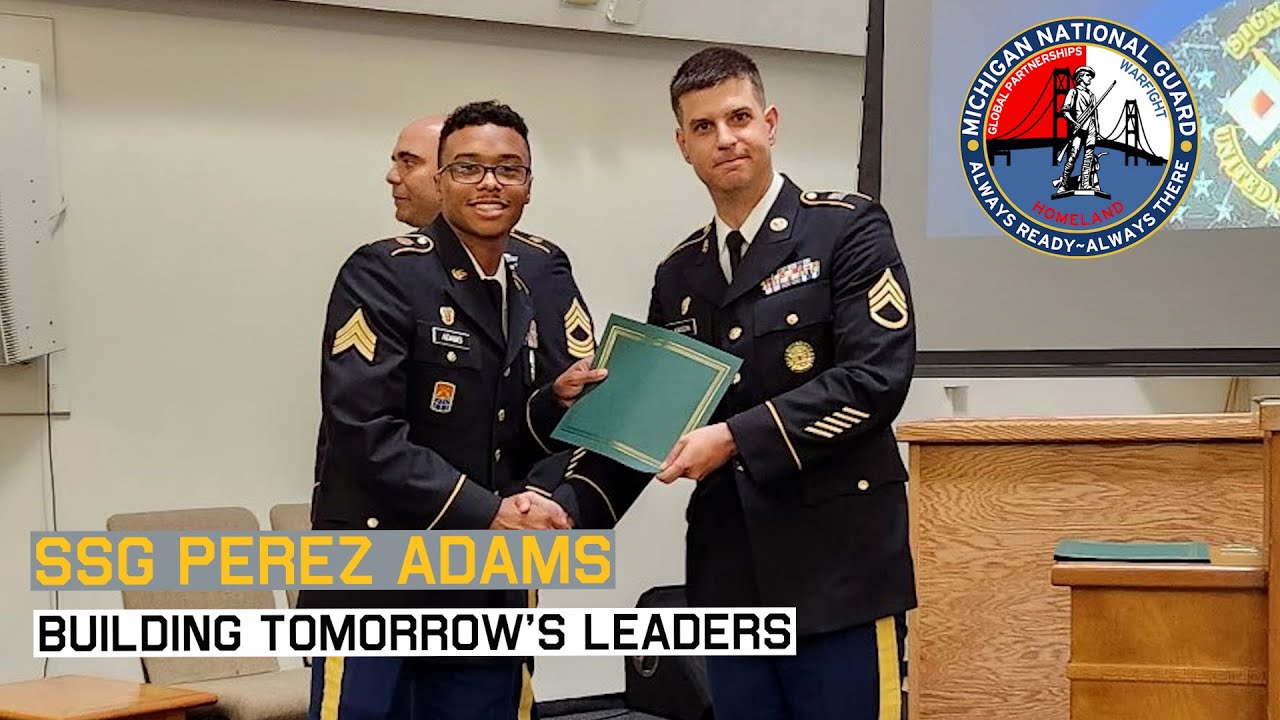 Soldier Spotlight: SSG Perez Adams - YouTube