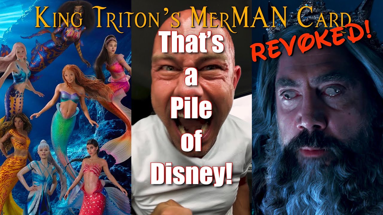 King Triton’s Mer-MAN Card REVOKED! (THAT’S A PILE OF DISNEY!) - YouTube