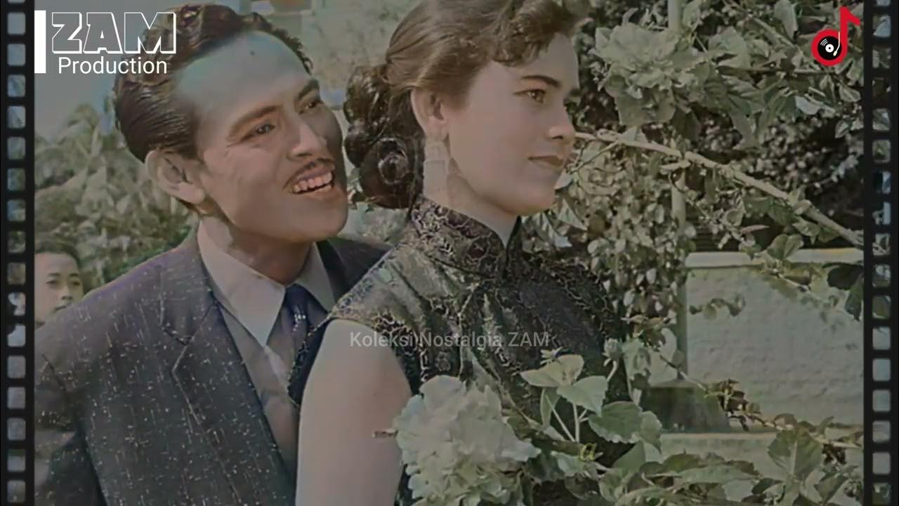 RINDU LUKISAN | Ismail Marzuki | OST Asrama Dara 1958 (Colorized) | ZAM Production - YouTube