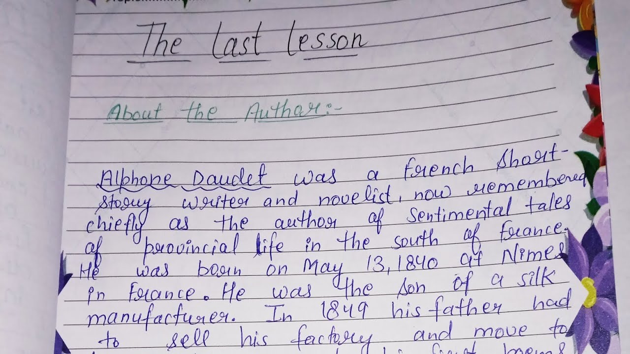 Class 12 English project file 2022-23.|| 2 lessons and 1 poem.|| - YouTube