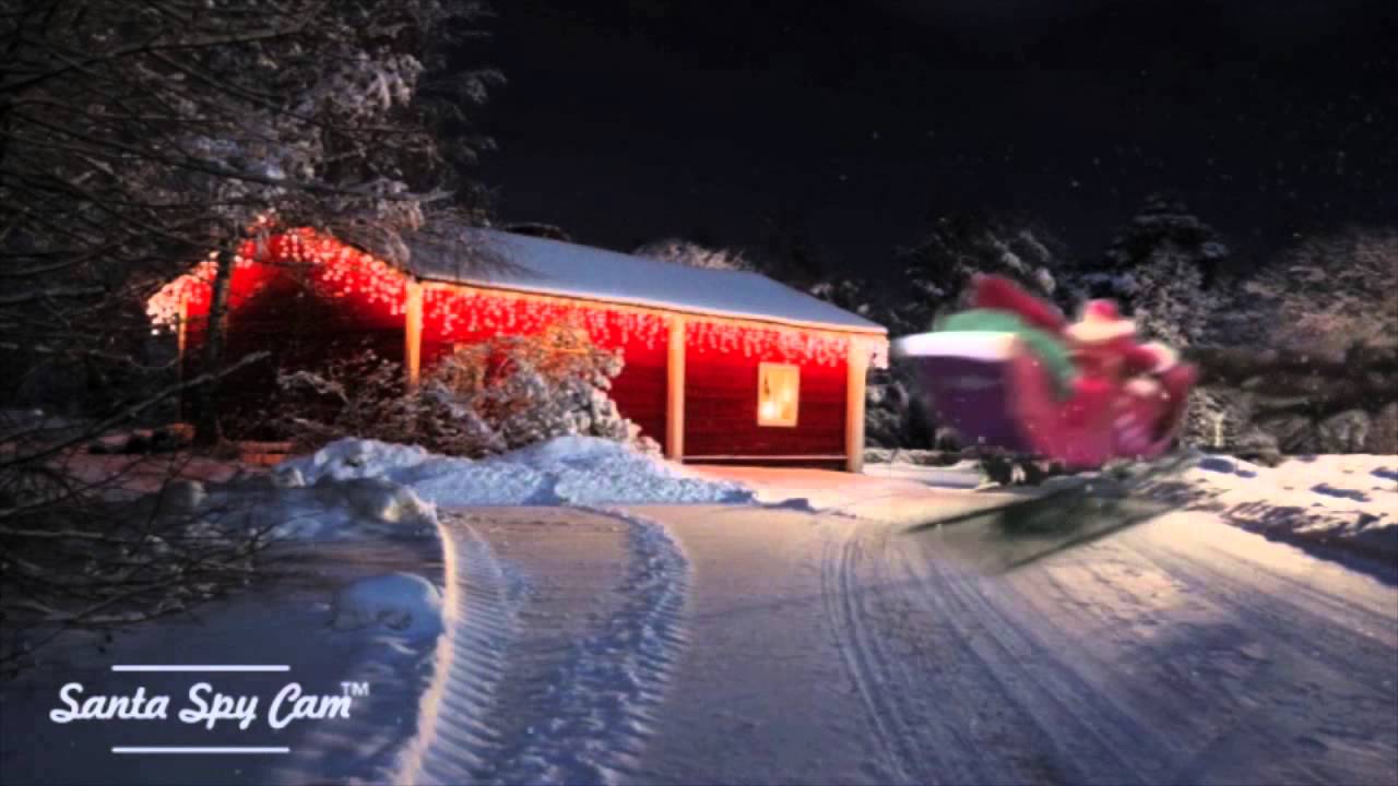 SANTA'S SLIEGH TAKEOFF CAUGHT ON CAMERA! - YouTube