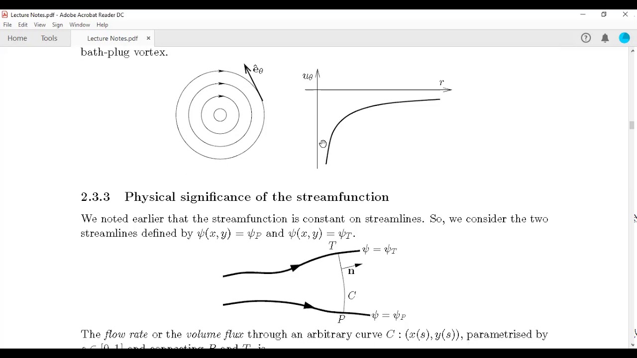 Axis symmetric Flow and Stokes Stream function - YouTube