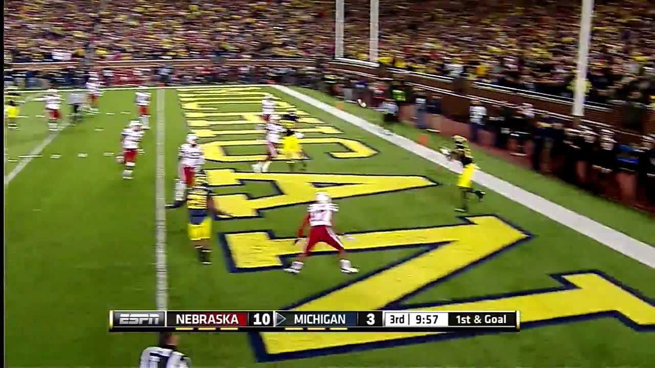 2013 Nebraska at Michigan Football Highlights - YouTube