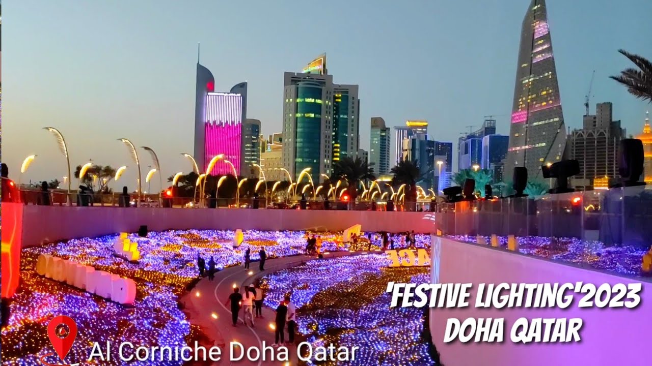 FESTIVE LIGHTING 2023 | Doha Ramadan Lights Festival 2023 | Doha Lights ...