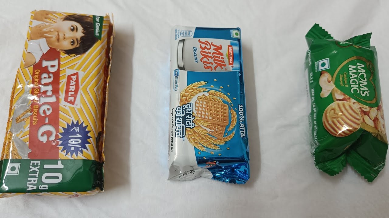 Parle-G vs Milk Bikis vs Mom's magic - YouTube