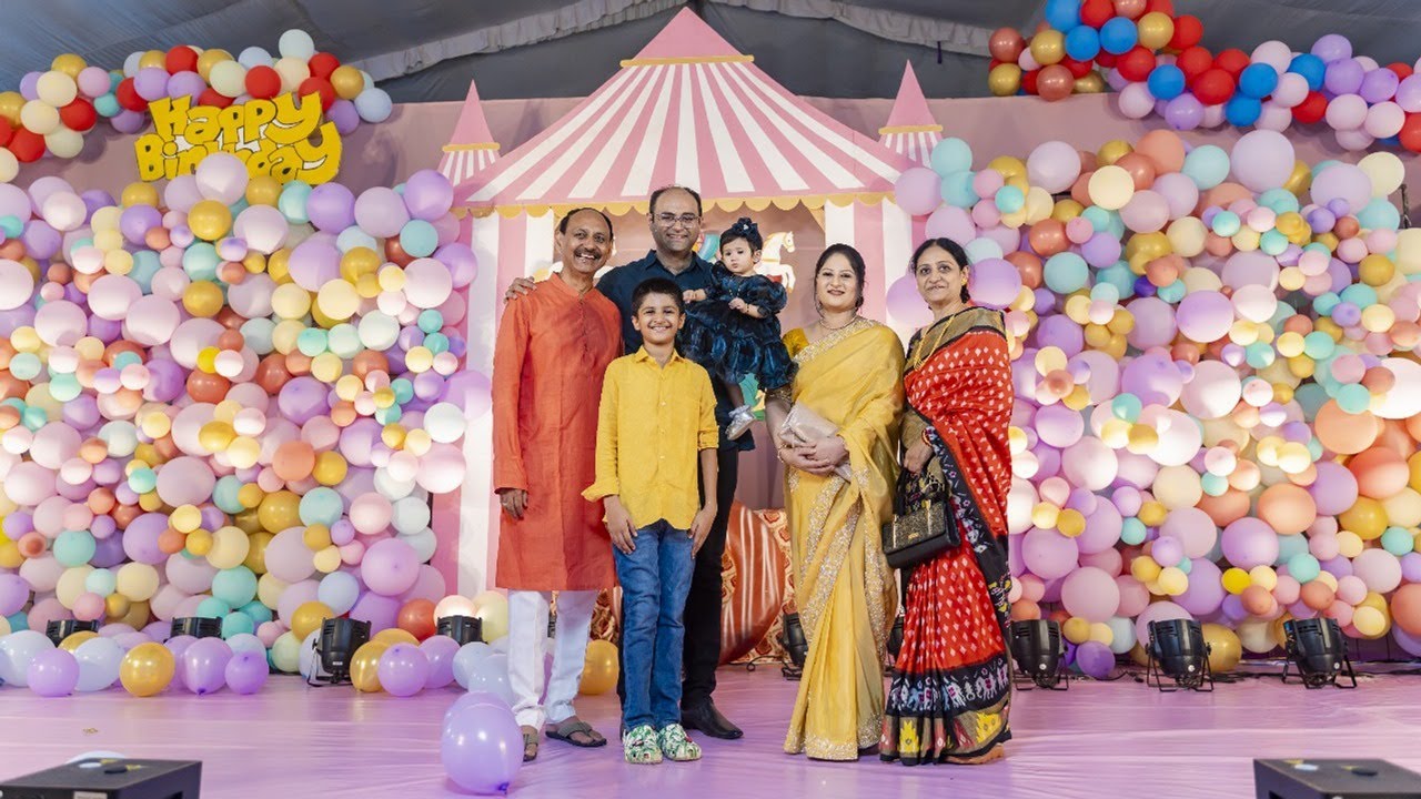 Viradhya 1st Birthday I 21.09.24 I Harshal Patil, Biotech I Event By ...