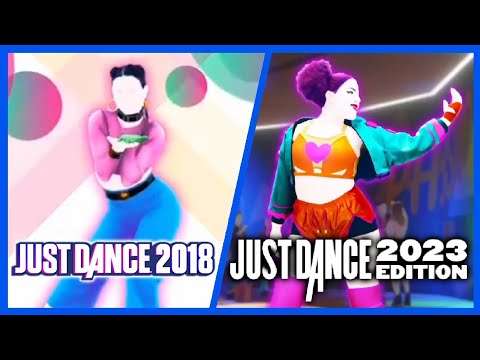 DUA LIPA | EVOLUTION IN JUST DANCE (JD18 - JD23) - YouTube