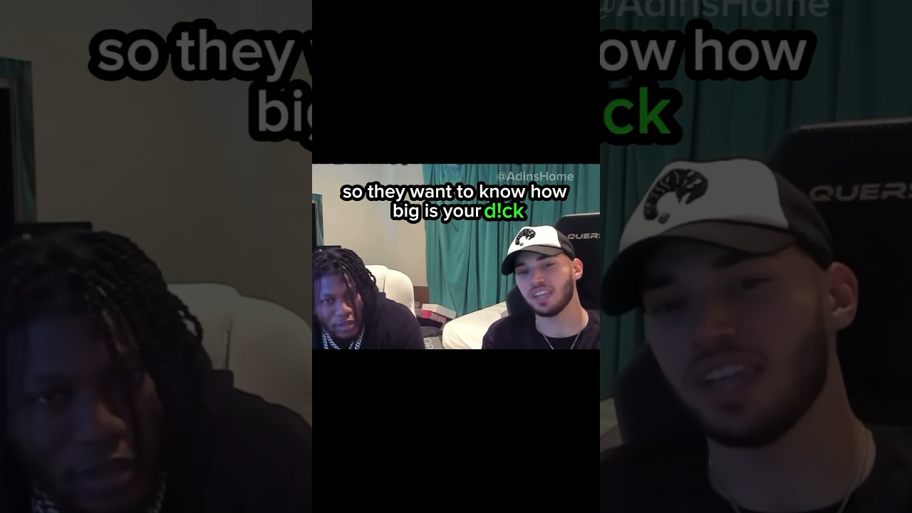 Adin Ross acts SUS and makes him mad 😂🌈 | #adinross #adinshome #shorts ...