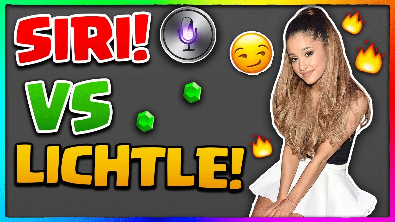 SIRI bestimmt UNSER Deck!! | SIRI Challenge GEGEN LICHTLE - ULTRA knapp ...