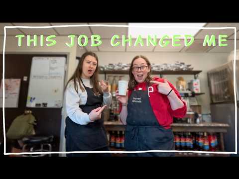 7 things being a barista taught me | barista vlog