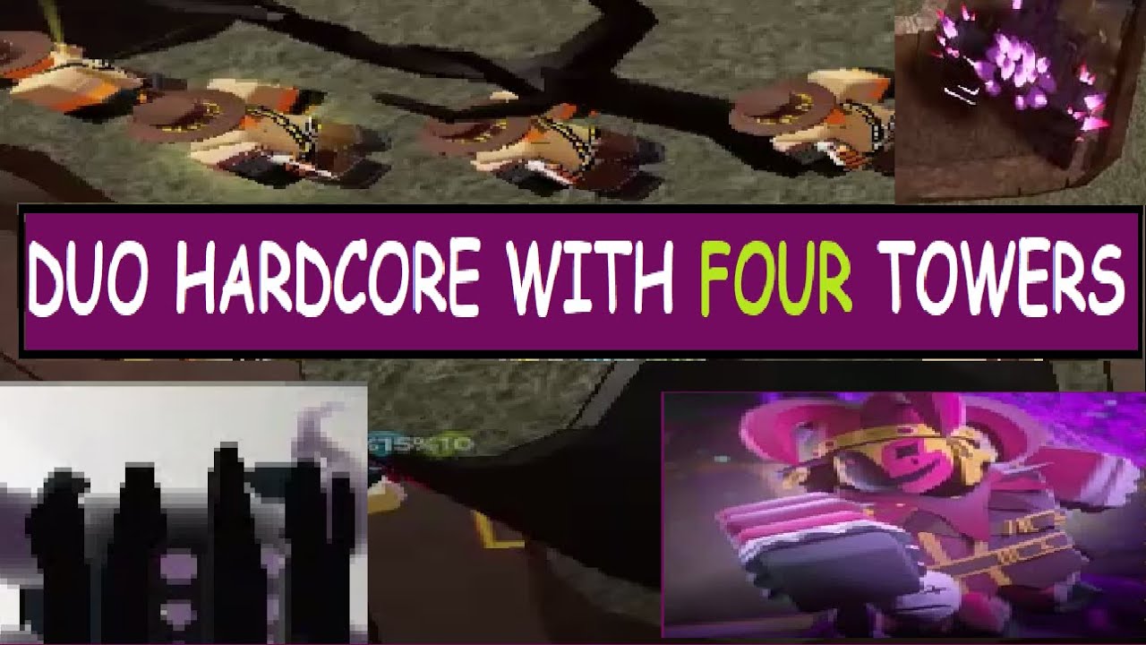 Duo Hardcore with 4 TOWER SLOTS (Player 1) - Tower Defense Simulator ...