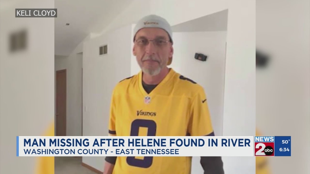 Man missing after Hurricane Helene found in river - YouTube