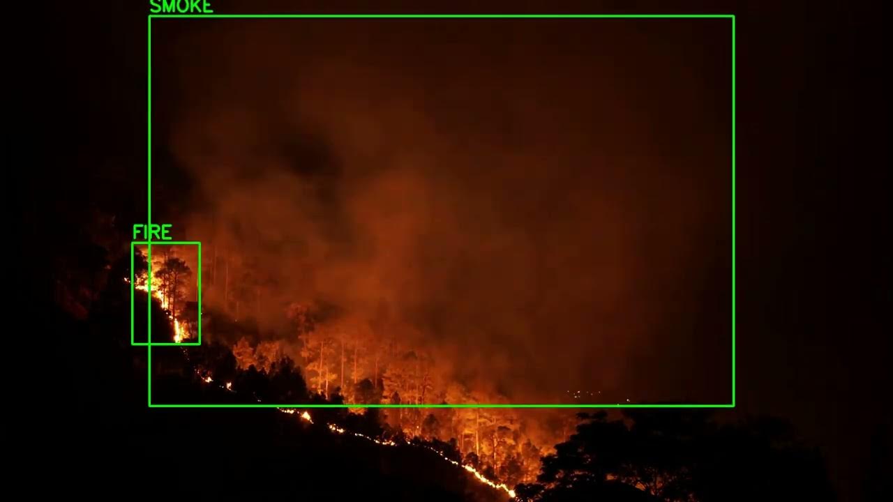 Real-time Fire and Smoke Detection Using YOLOv8 - YouTube
