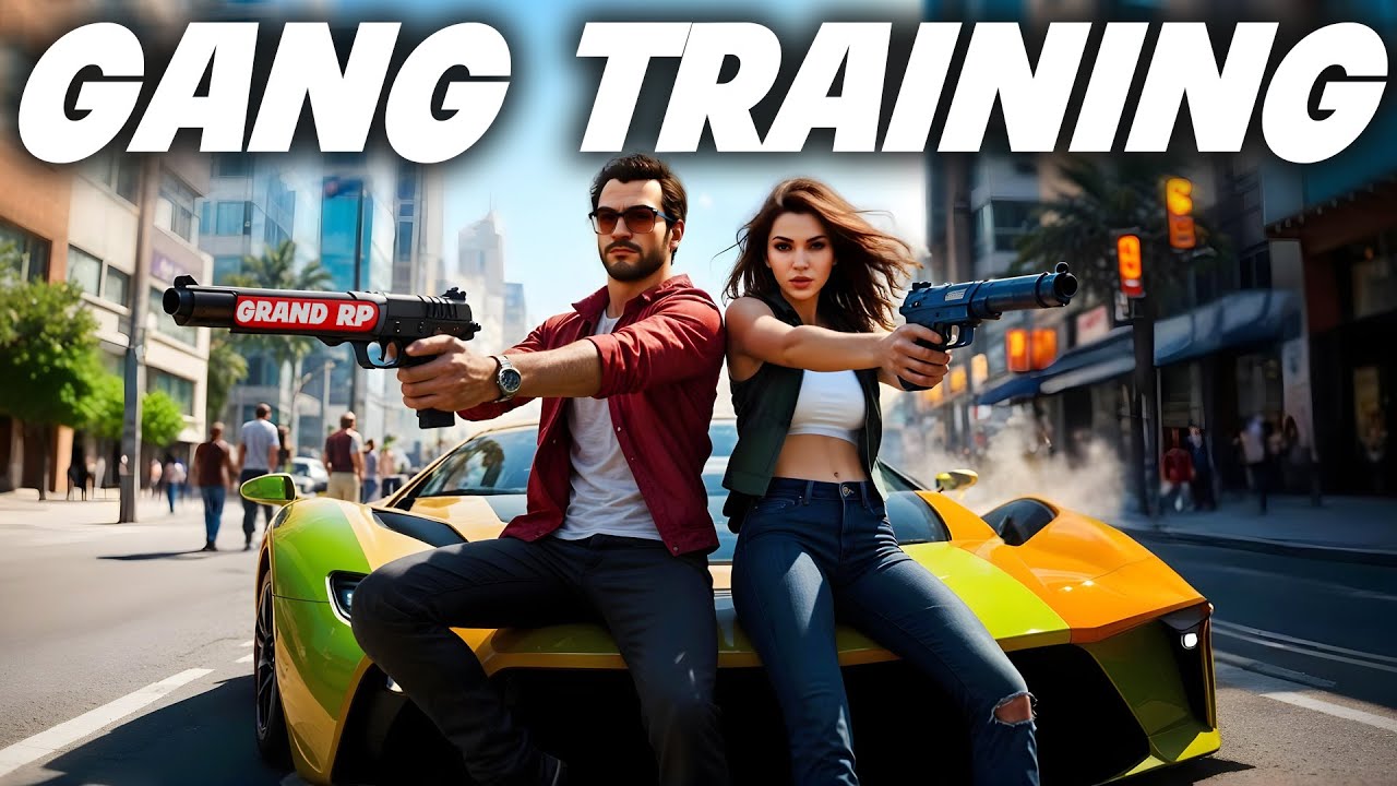 GUN TRAINING in RED ZONE | GRAND RP Multiplayer | GTA-5 Role Play - YouTube