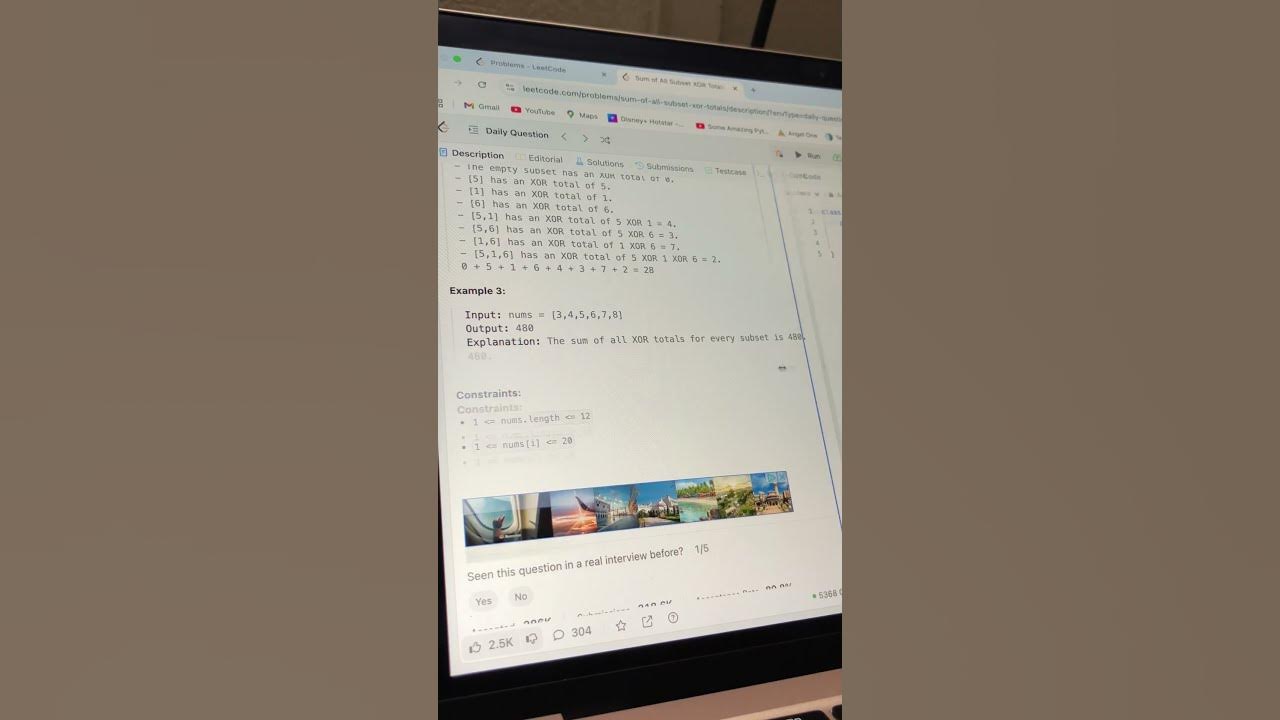 Day 116 - Java Coding Series | LeetCode #1863 #problemsolving #coding # ... Day 116 - Java Coding Series | LeetCode #1863 #problemsolving #coding # ...