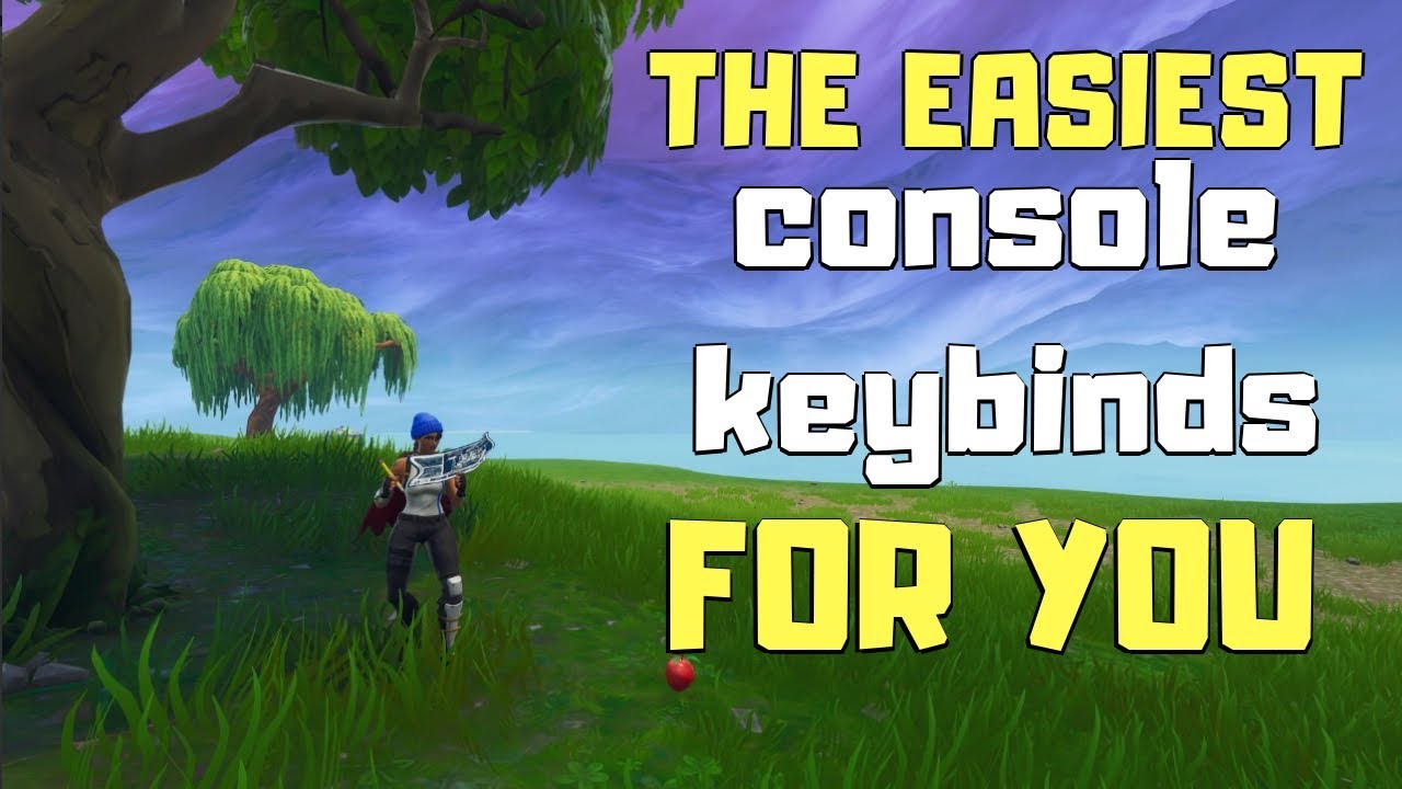 EASIEST Custom Bindings To Instant Edit On PS4 | Fortnite Custom ...