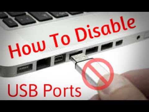 How to Disable USB Ports | To Protect From USB Killer, Viruses, Bad ...