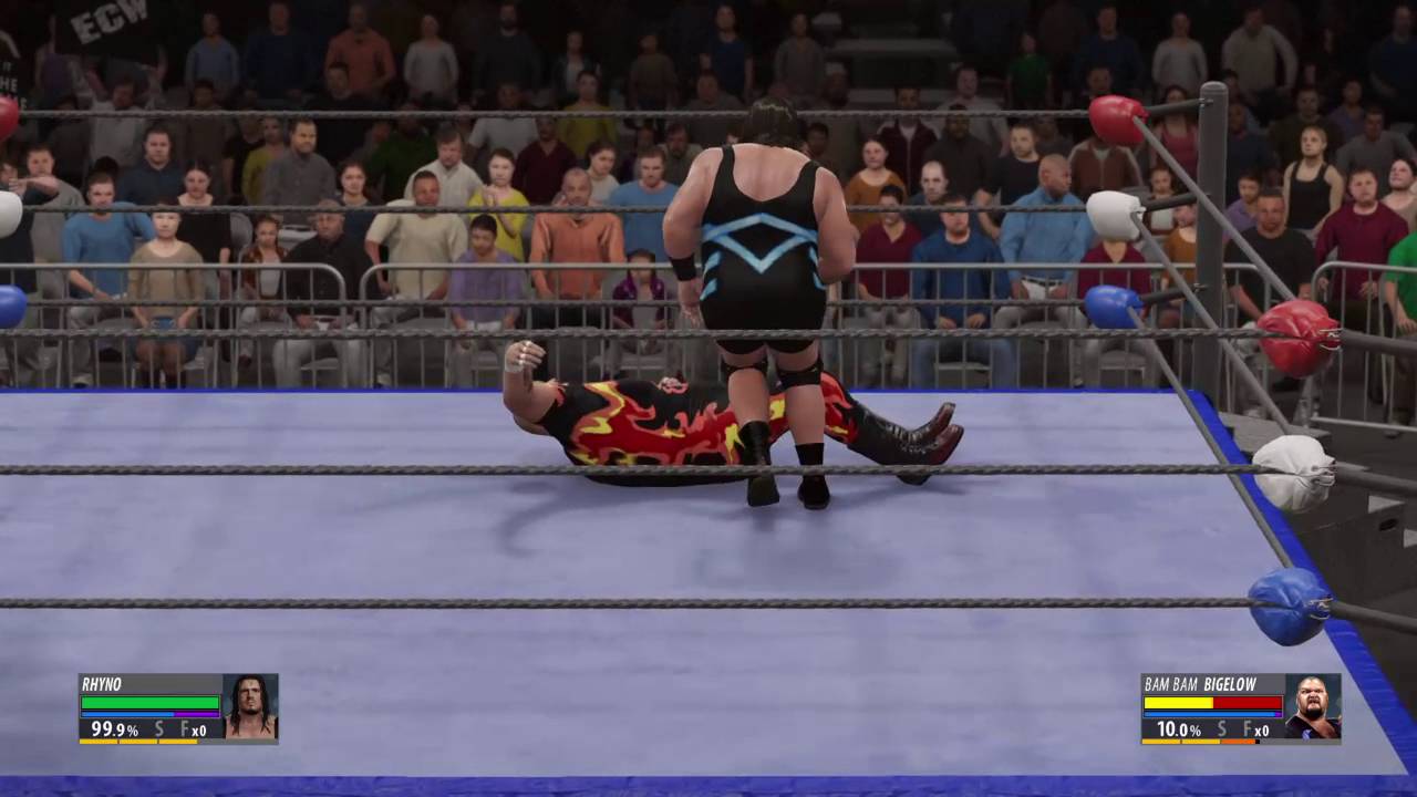 ECW RHINO Debut - YouTube