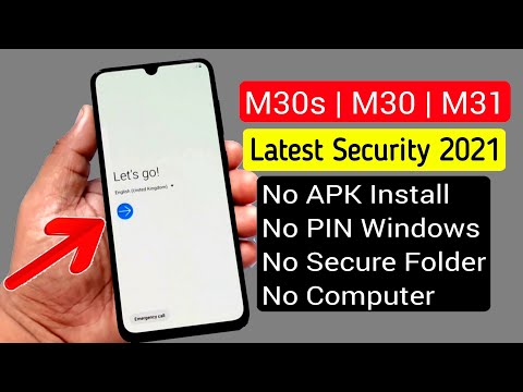 Samsung M30s/M30/M31 FRP Bypass |ANDROID 10 Without PC