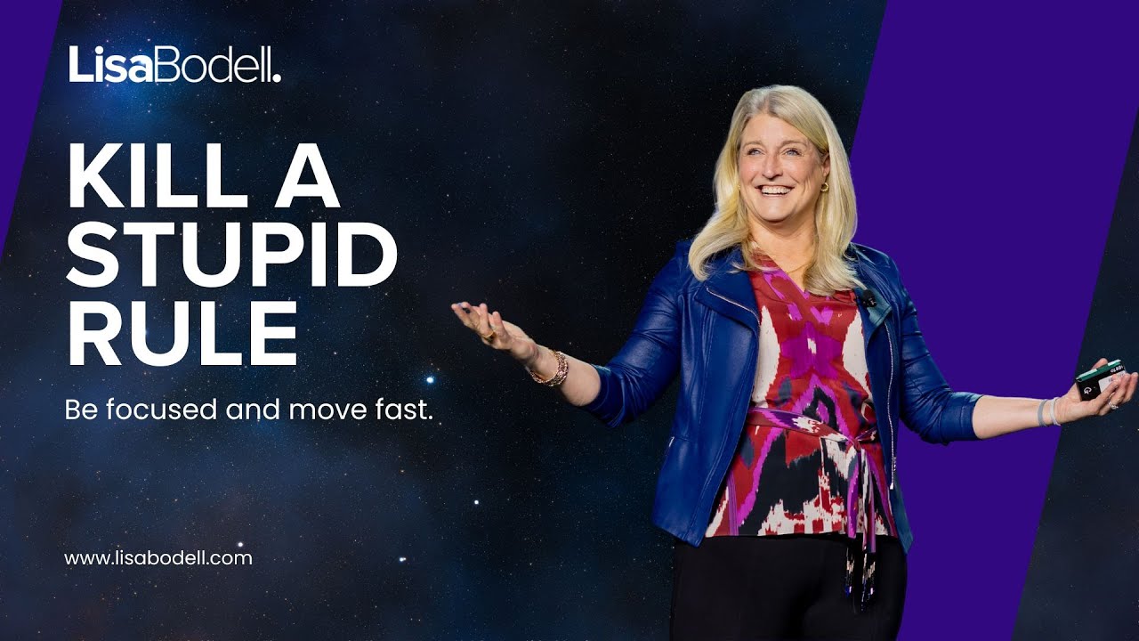 Lisa Bodell | Kill a Stupid Rule | Simplify for Innovation & Business ...
