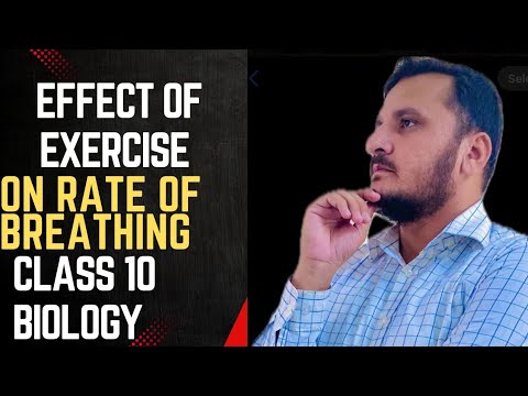 Effect of Exercise on rate of breathing|Class10 Biology|Federal Board ...