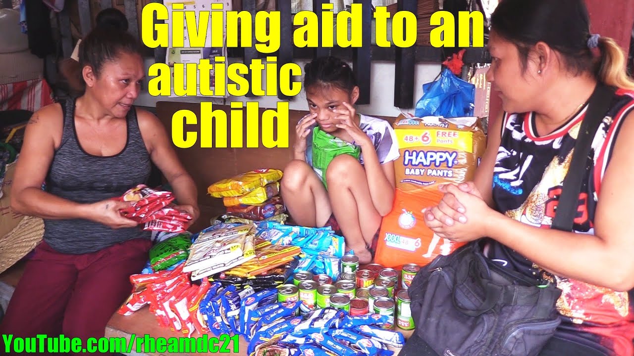 Giving Help to a Homeless Autistic Filipino Child in Metro Manila ...
