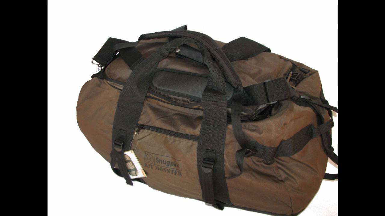 Snugpak Kit Monster Camping and Hiking Massive Tough Carryall Duffle ...