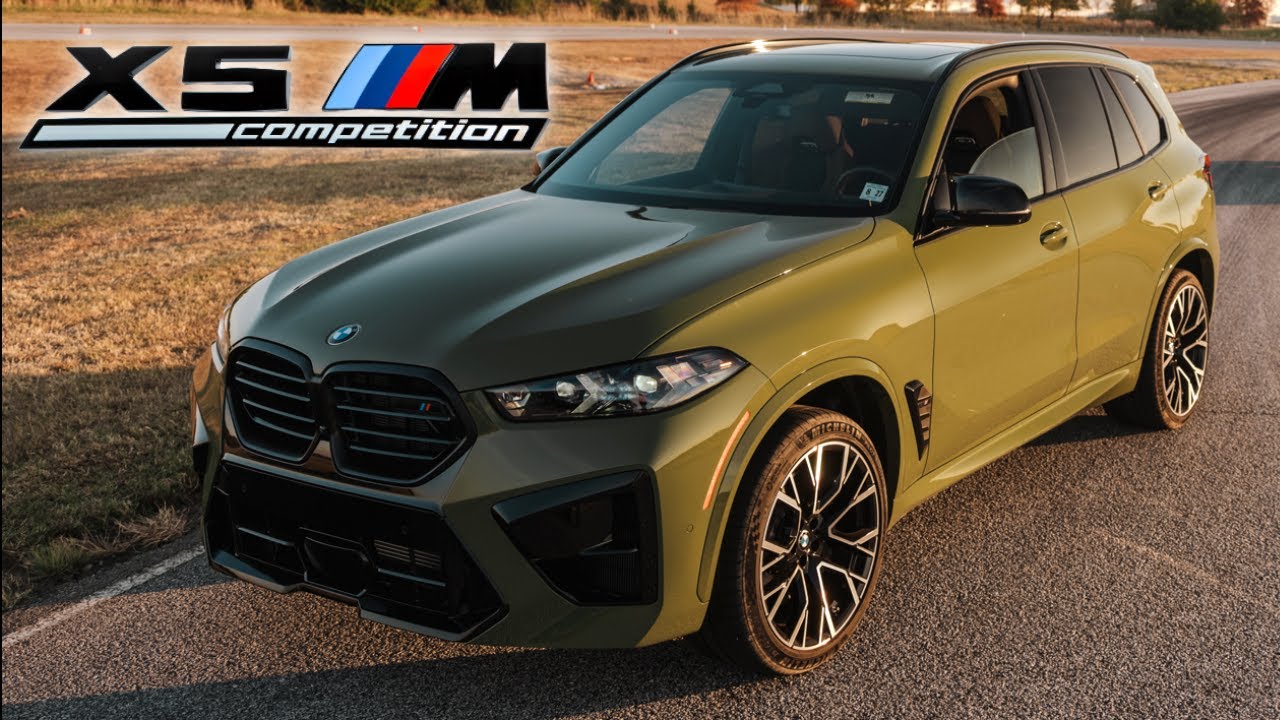 2024 BMW X5 M US Spec in Urban Green - YouTube