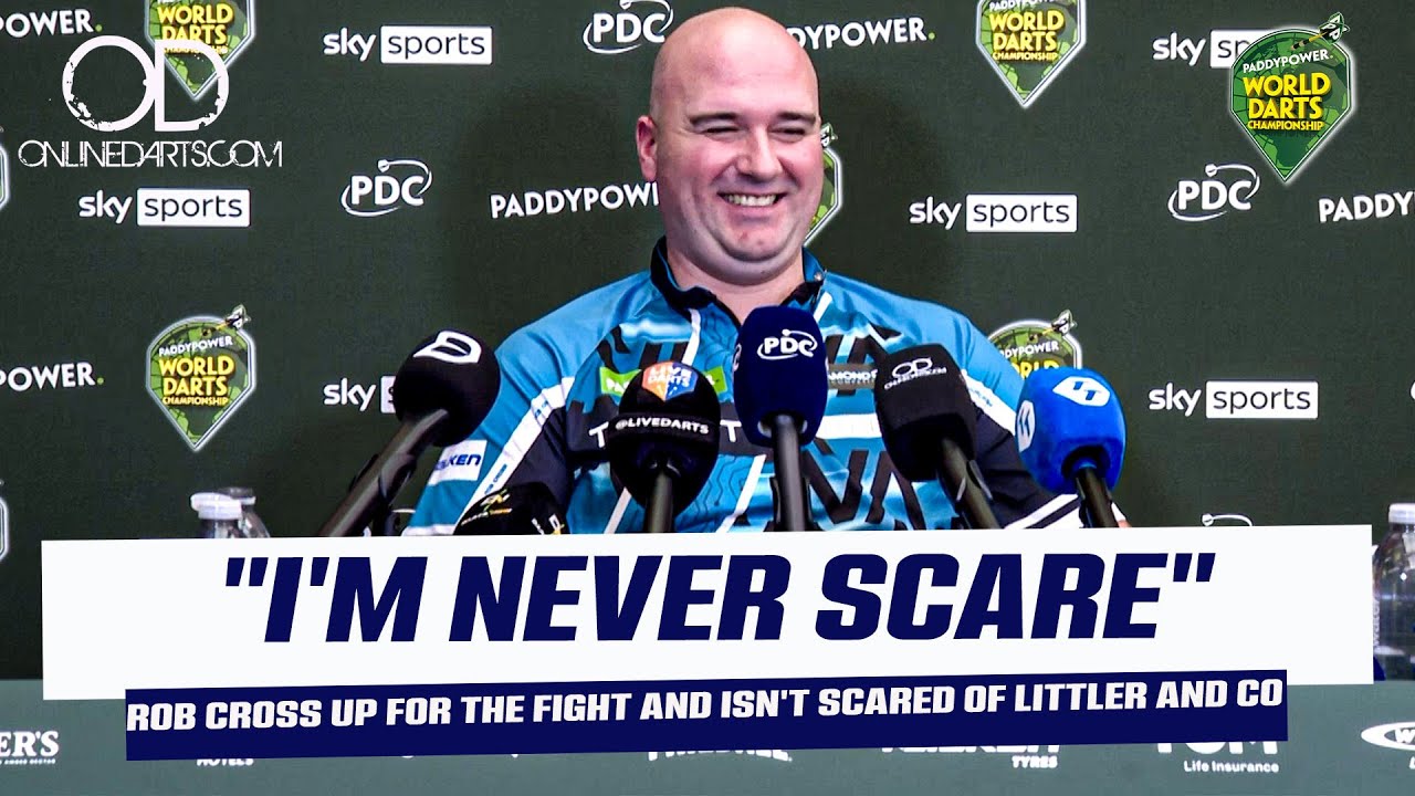 "I'M NEVER SCARE" ROB CROSS UP FOR THE FIGHT AND ISN'T SCARED OF ...