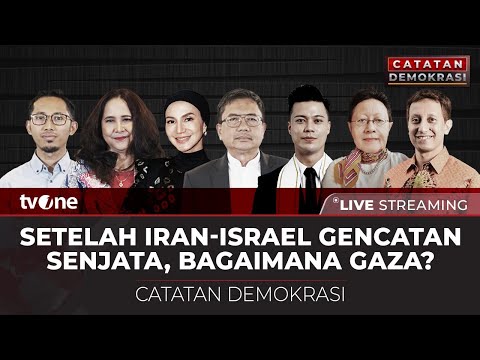 [LIVE] Setelah Iran-Israel Gencatan Senjata, Bagaimana dengan Gaza? | Catatan Demokrasi tvOne