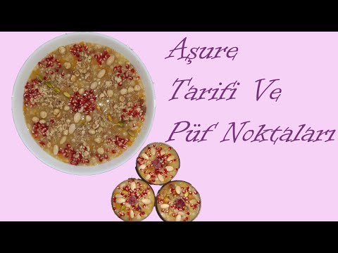 Kıvamıyla, Lezzetiyle Muhteşem Aşure Tarifi.