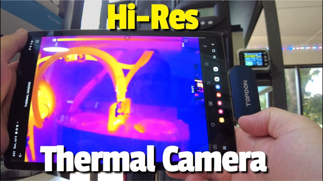 Hi-Res Thermal Imaging Camera - YouTube
