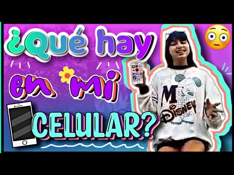 ¿Que hay en mi celular?📱😳Les muestro mi galería 😬y *mis APPS*🤭 ...