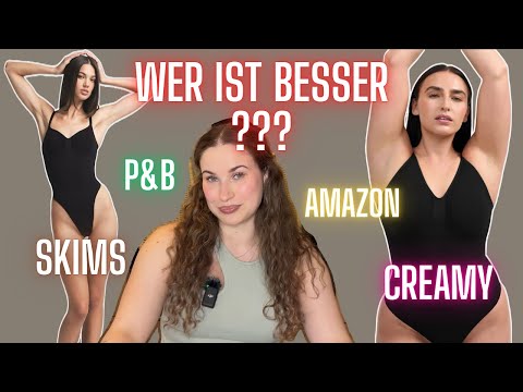 Ich vergleiche SKIMS mit CREAMY FABRICS mit AMAZON und mit PULL&BEAR!!!