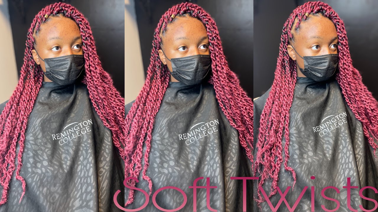 SOFT TWISTS (QUICK AND SIMPLE STYLE PERFECT FOR BEGINNERS) MAYDE HAIR ...