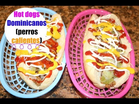 Hot dogs Dominicano (perro-calientes) | Ros Emely - YouTube