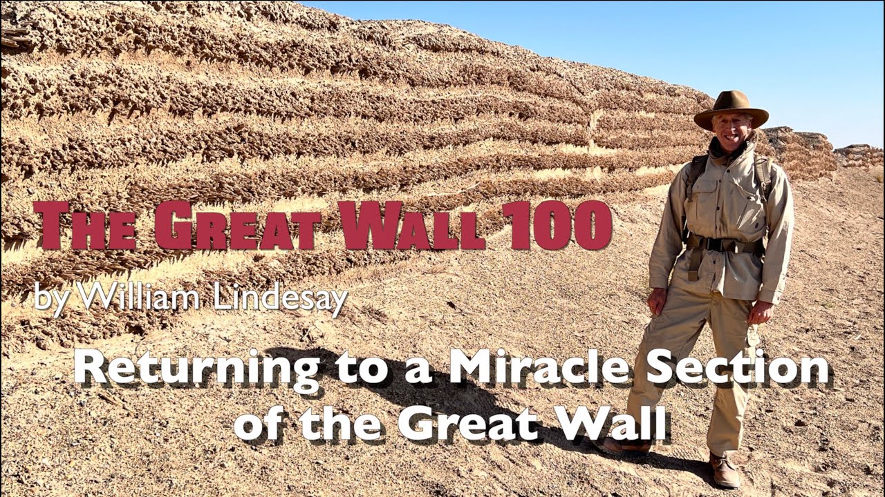 Miraculously-Preserved 'Wooden' Great Wall in the Gobi Desert - YouTube