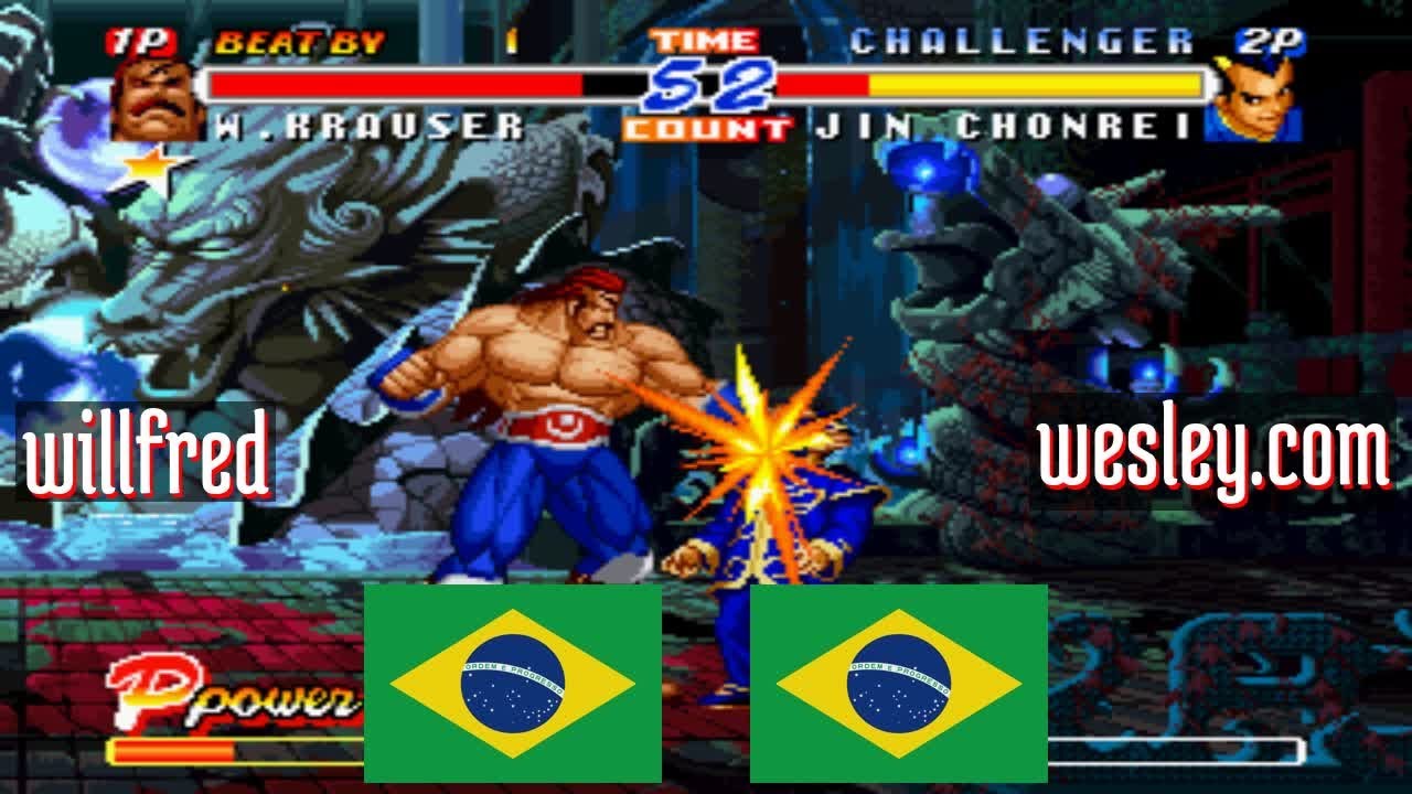 FT10 @rbff2h: willfred (BR) vs wesley.com (BR) [Real Bout Fatal Fury 2 ...