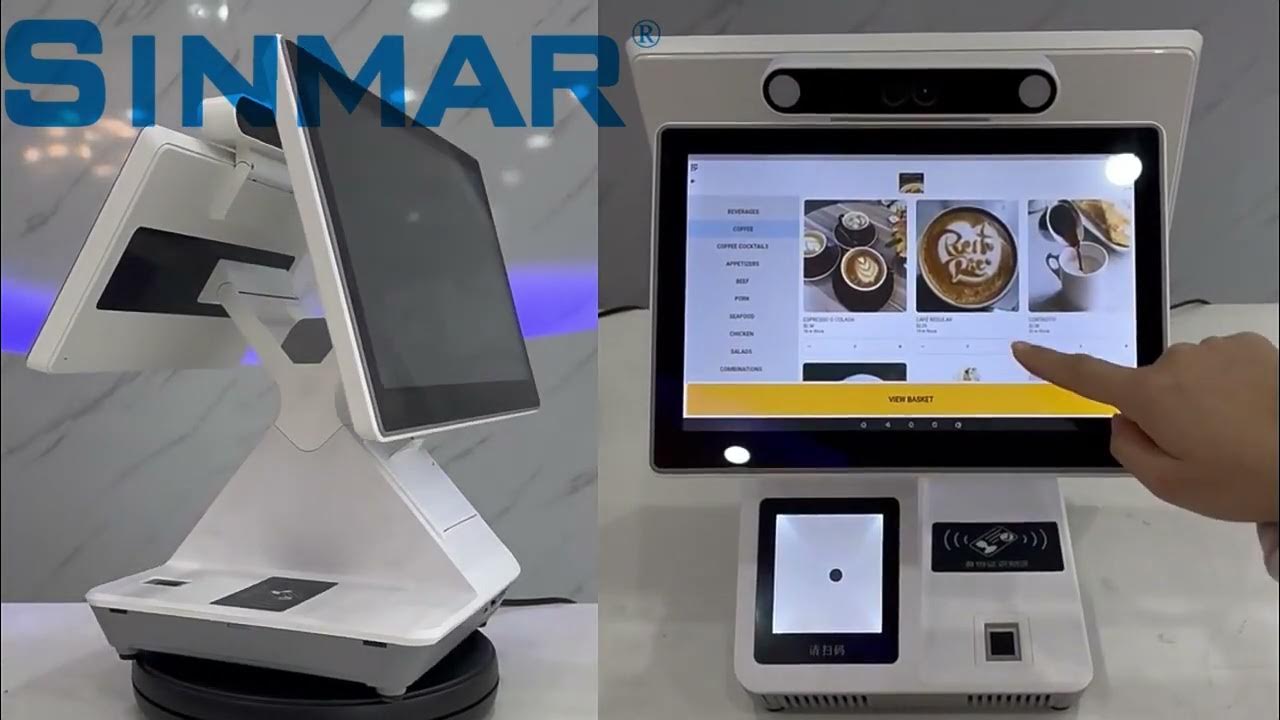 How convenient can the latest smart cash register be? - YouTube