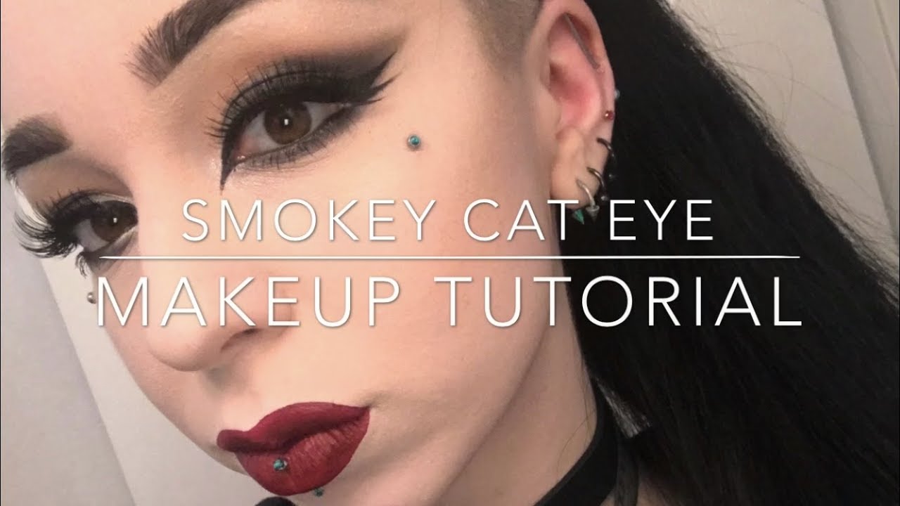 Smokey Cat Eye Cat Woman Inspired Makeup Tutorial Youtube