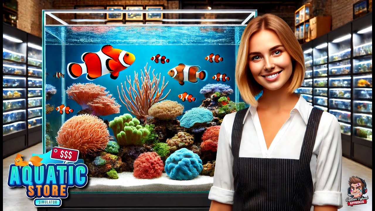 Aquatic Store Simulator Demo Transformez Votre Passion pour les Poissons en Business ! - YouTube