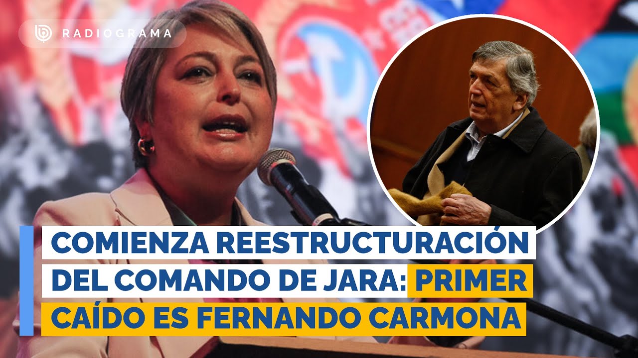 Comienza reestructuración del comando de Jara: primer caído es Fernando Carmona, hijo de timonel ...