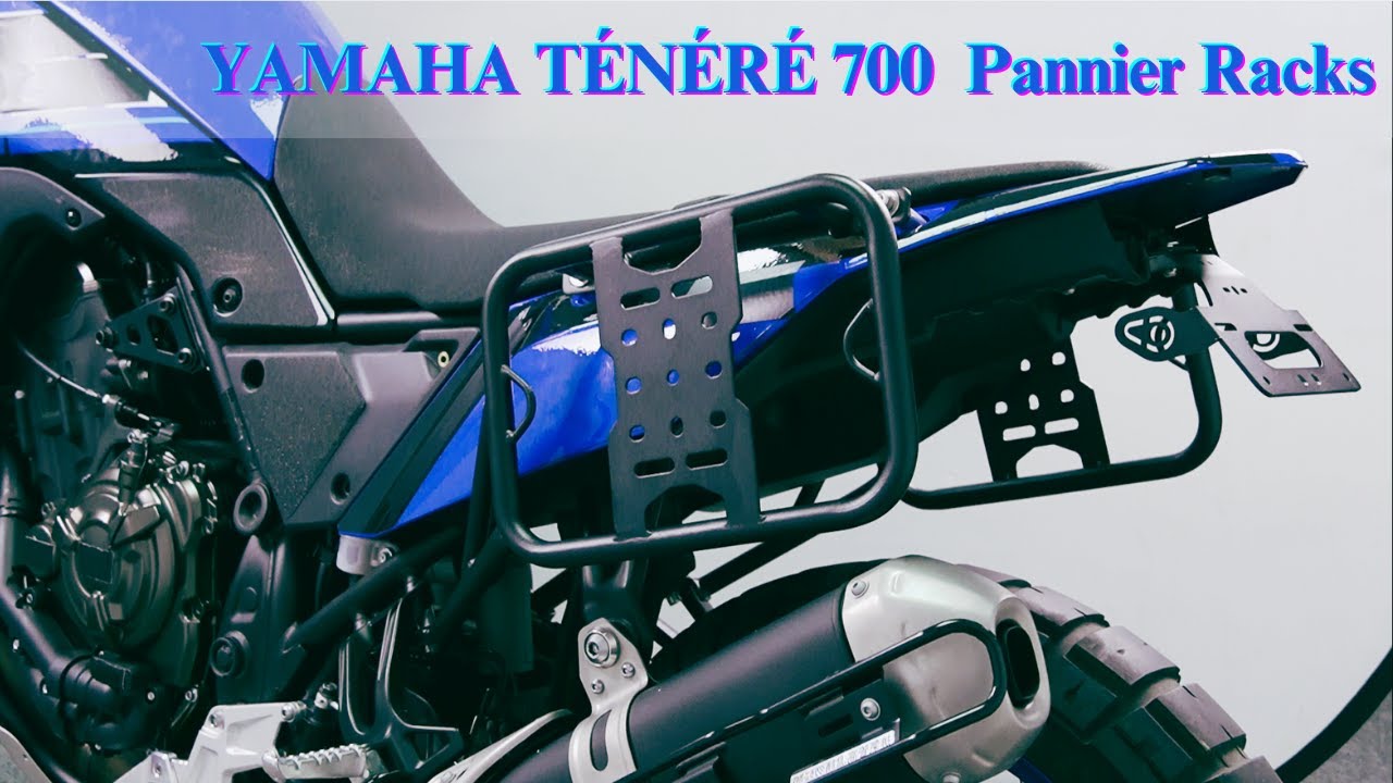Xitomer YAMAHA TÉNÉRÉ 700 Side Pannier Racks Installation - YouTube