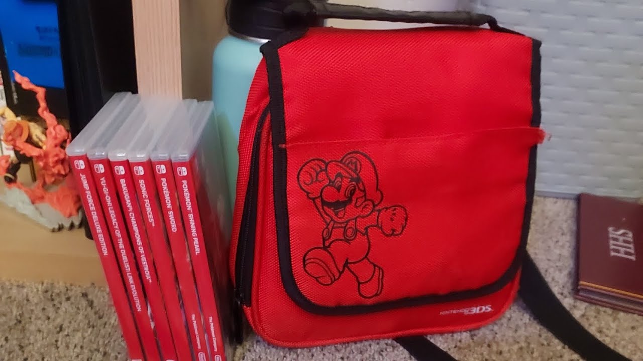 Nintendo switch and 2ds game collection - YouTube