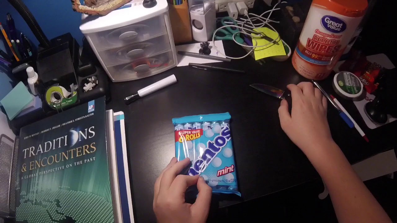The best way to open mentos - YouTube