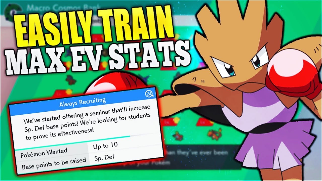 Pokemon Sword and Shield: How To Max EV Train in 2 Minutes or Less ...