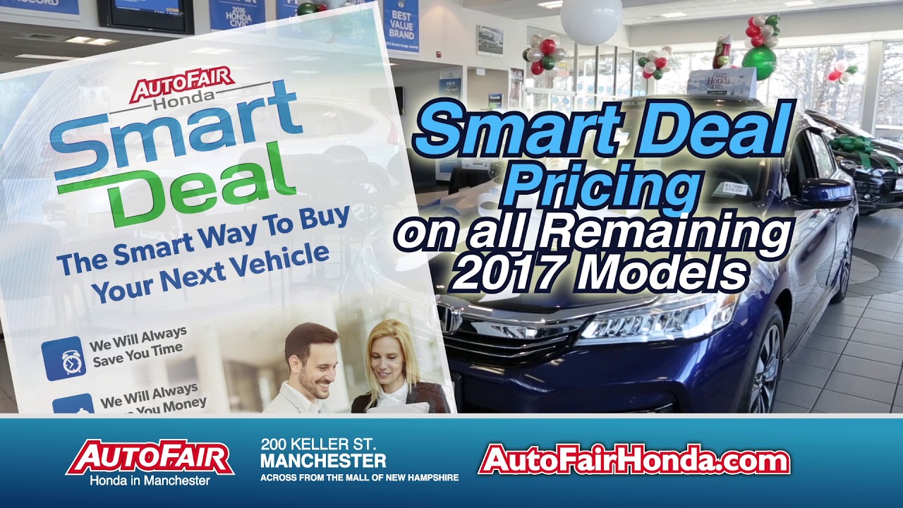 AutoFair Honda of Manchester - "Smart Deal/AF Makes It Happen" (09/2017 ...
